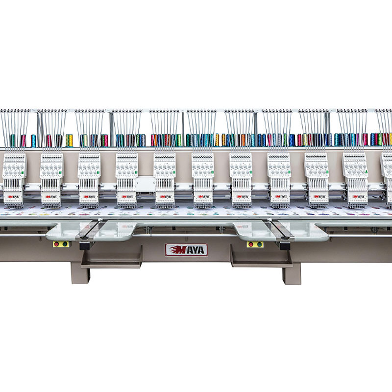 Sequin Embroidery Machines - MAYA New Portable Single 24 Head High ...